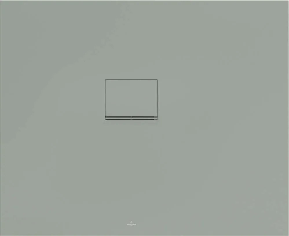 Villeroy & Boch Squaro Infinity - Sprchová vanička, 110x90 cm, Morning Green UDQ1190SQI2LV-R8