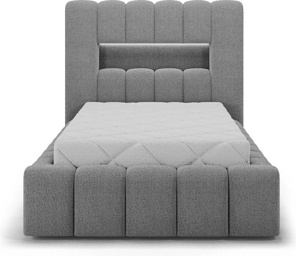 Postel Lamica 90x200 + Kovový rám/plynový výtah/kontejner