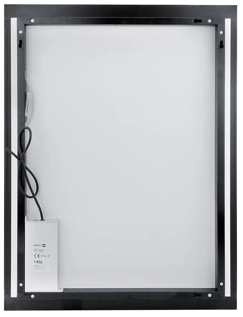 Nimco Černé LED zrcadlo 1000x600 s dotykovým senzorem - ZPC 41004V-90