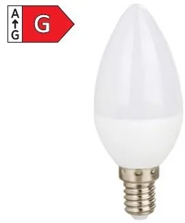 Diolamp SMD LED žárovka matná Candle C37 7W/230V/E14/6000K/610Lm/200°