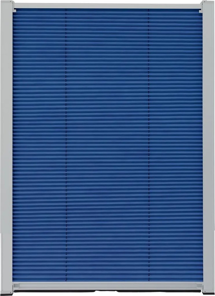 Livarno Home Termoplisovací roleta Teleskop pro střešní okna Velux 49,4 x 75-118 cm (modrá)