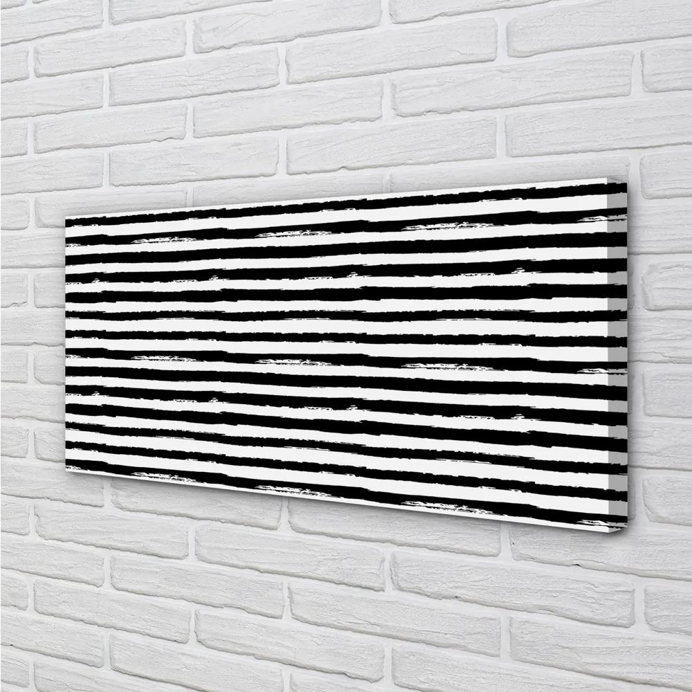 Obrazy na plátně Nepravidelné pruhy zebra 140x70 cm