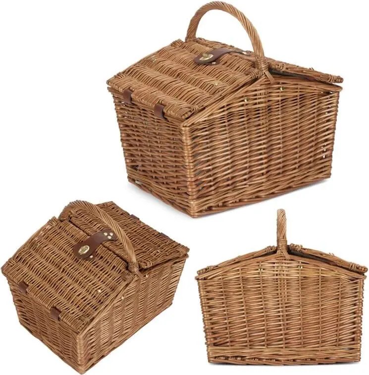 Willow Direct Piknikový koš HILL proutěný pro 2 osoby
