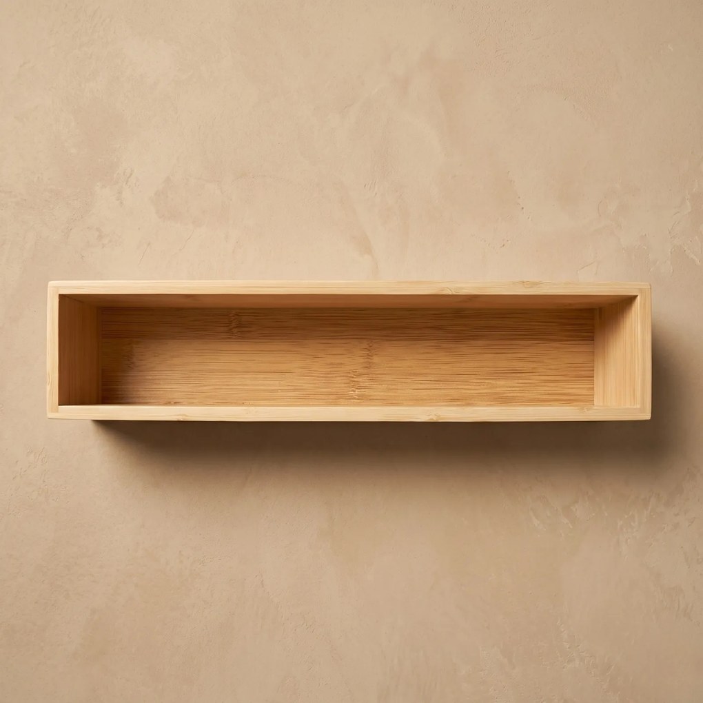 Bambusový organizér na stůl, 38 x 8 x 7 cm