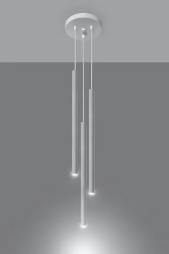 Lustr SOLLUX Pastelo 3p G9 3x40W bez zdroje SL.0467 bílá