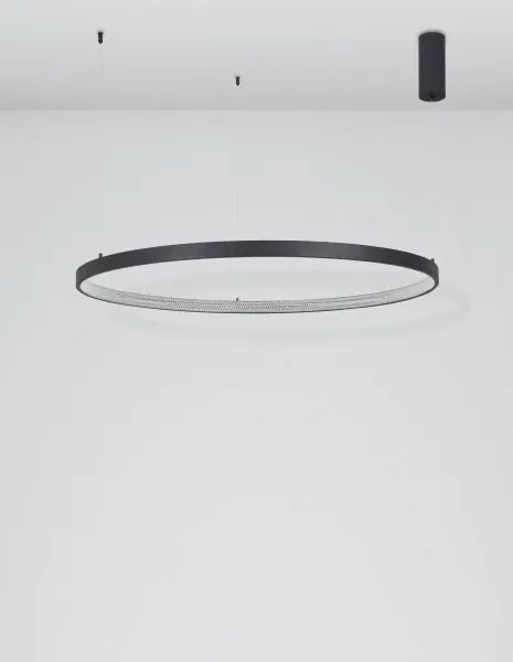 LED lustr Preston 110 černé