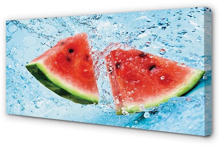 Obrazy na plátně meloun voda 125x50 cm