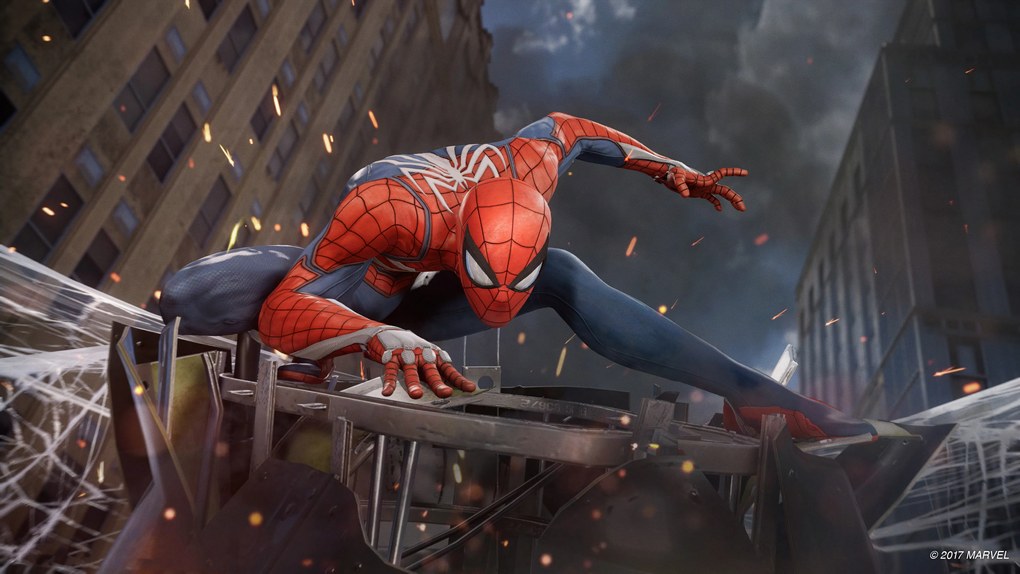 PRIMA Foto dárky Video Game   Spider-Man (PS4) Velikost: 90 x 50 cm