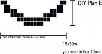 Nálepky na stěnu samolepky srdce I SENTOP FA-501 FA501