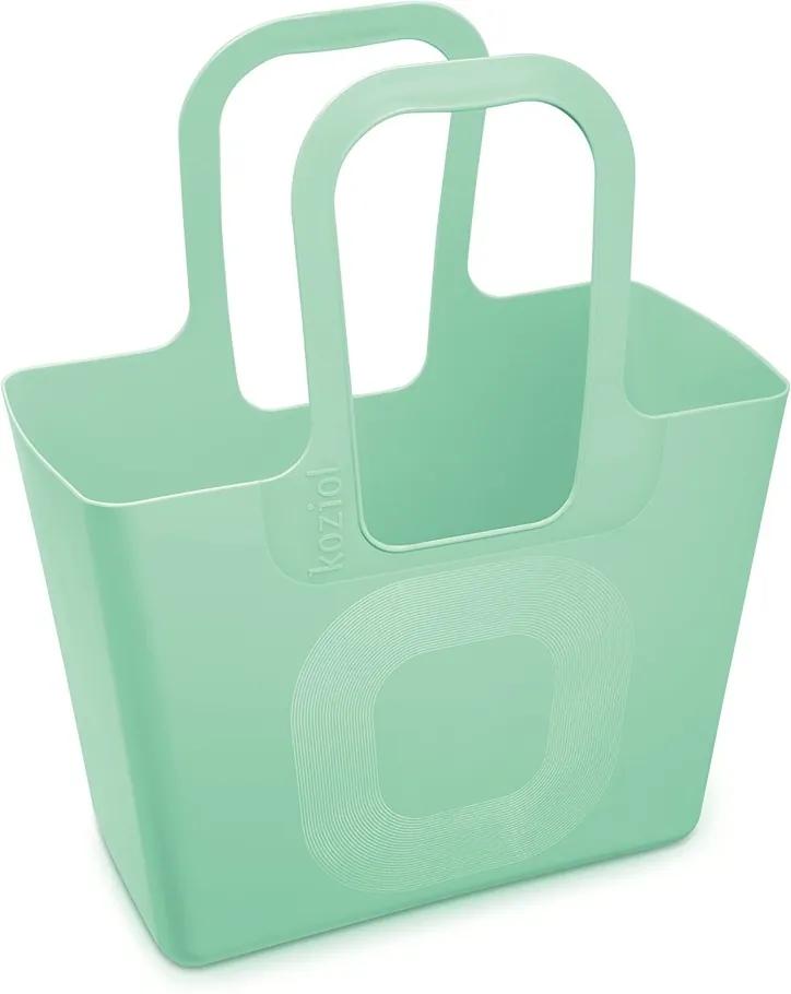 Multifunkční nákupní taška, na pláži TASCHE XL - barva mentolová, KOZIOL