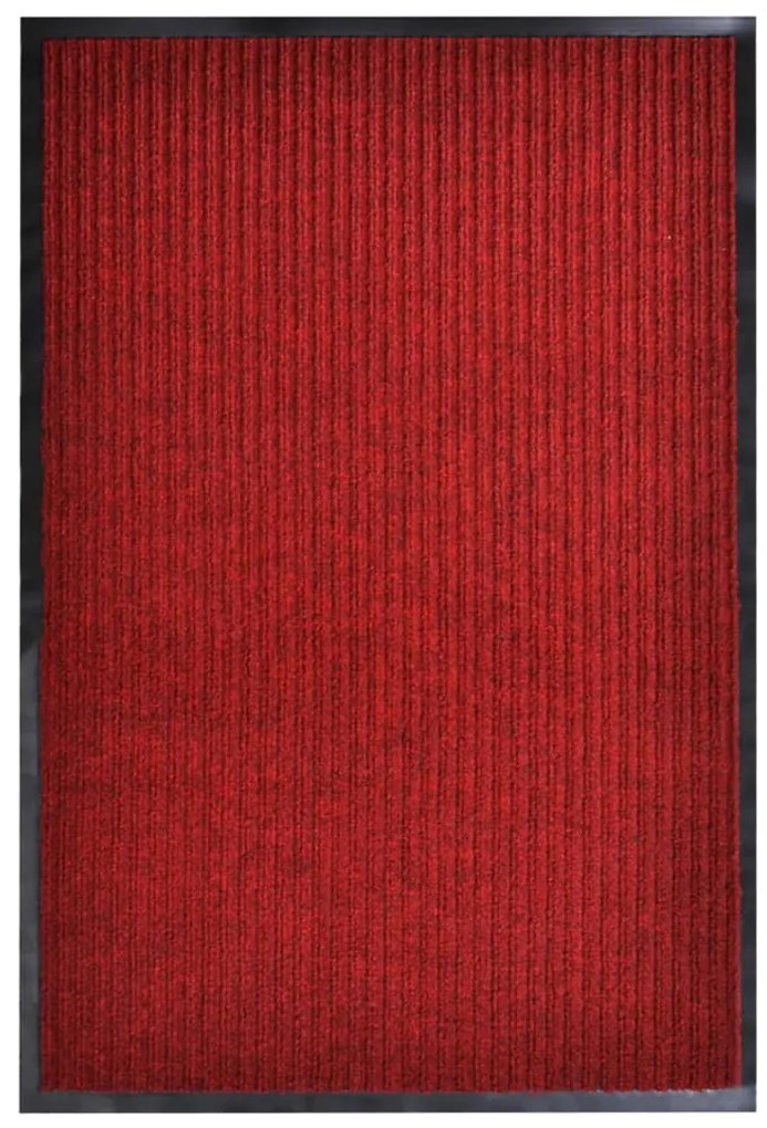 Rohožka červená 117x220 cm PVC 287666