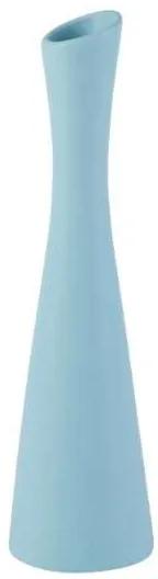 Váza 'X' ( 10x35cm), modrá
