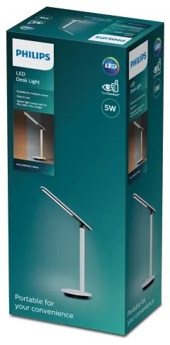 Philips - LED Stmívatelná dotyková stolní lampa ROCK LED/5W/5V 1800 mAh
