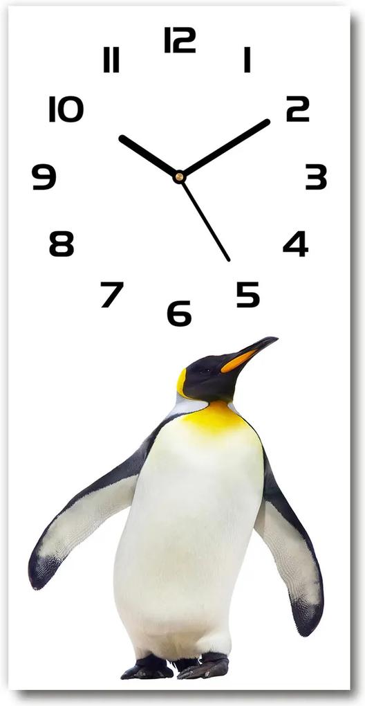 Moderní hodiny nástěnné Tučňák | BIANO