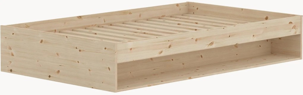 Dětská postel z borovicového dřeva Grow