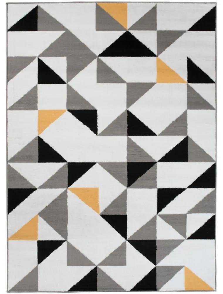 Kusový koberec PP Lester bílý 120x170cm