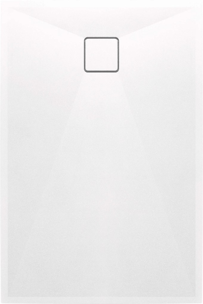 Deante Obdélníková sprchová vanička Correo 120x90 cm, granit, bílá - KQR A43B