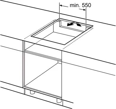 Bosch PIE611BB5E černá / Indukční varná deska / 60 cm / 4 plotny / 740