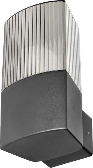 Zahradní svítidlo nástěnné ORNO PEONIA AD-OP-6581BE27PP, IP54, E27, max 15W, černá