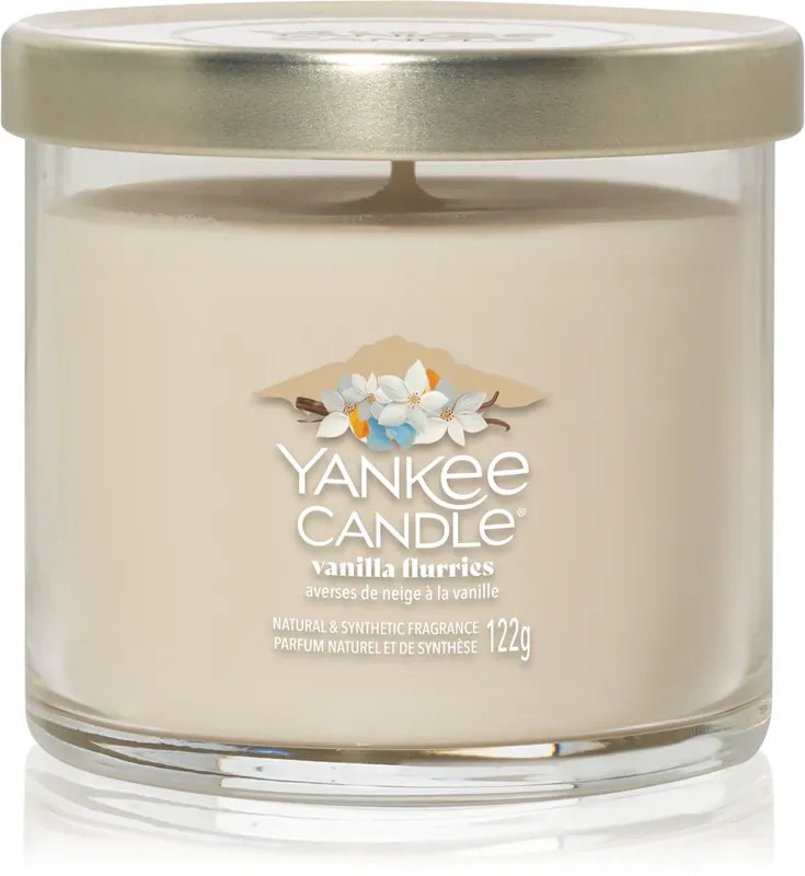 Yankee Candle vonná svíčka Signature Vanilla Flurries 122 g