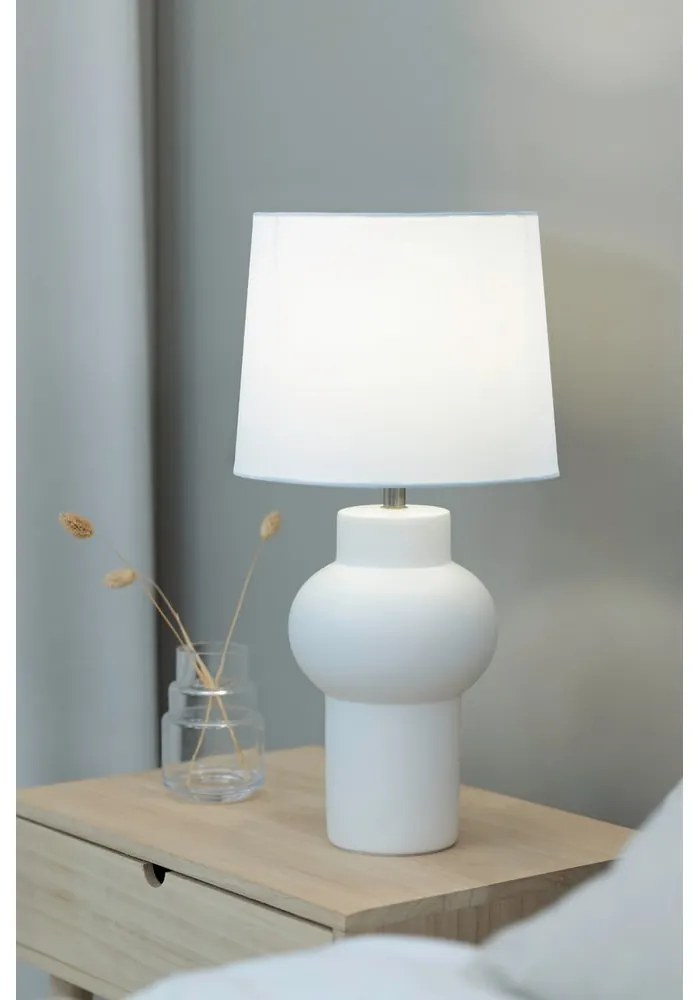 Bílá stolní lampa Shape - Markslöjd