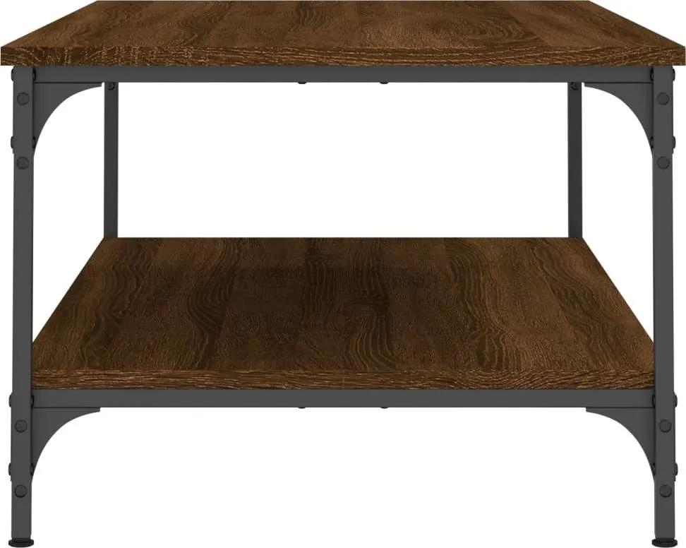 vidaXL Konferenční stolek 100 x 55 x 40 cm kompozitní dřevo [832837] Barva: kouřový dub