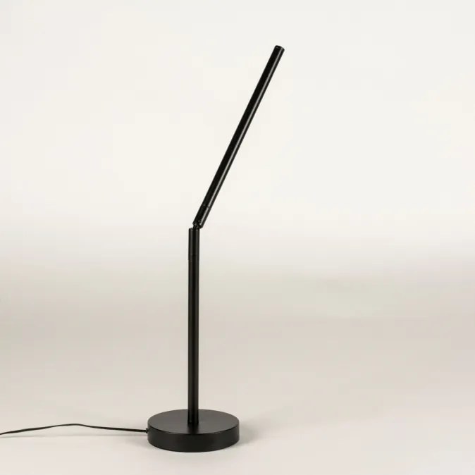 Stolní minimalistická LED lampa Cascade Black