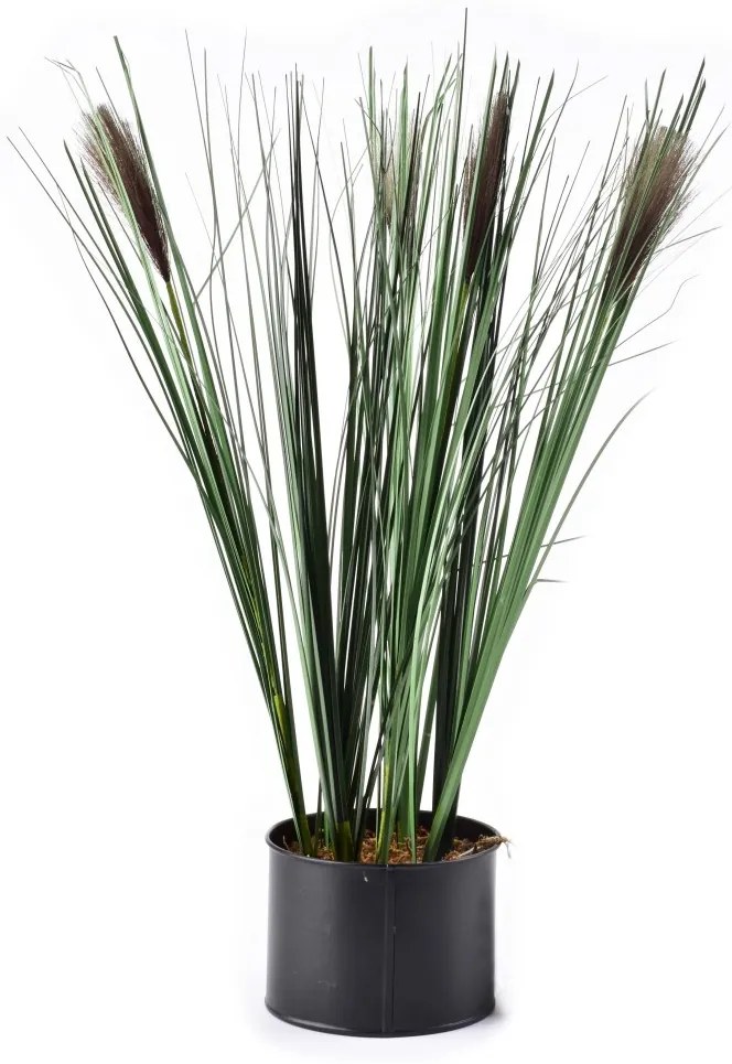 Umělá květina GRASS 54 cm zelená