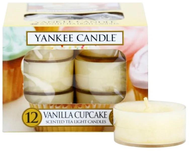 Yankee Candle Vanilla Cupcake čajová svíčka 12x9,8 g