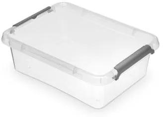 Plastový úložný box Klipbox s objemem 1,15l