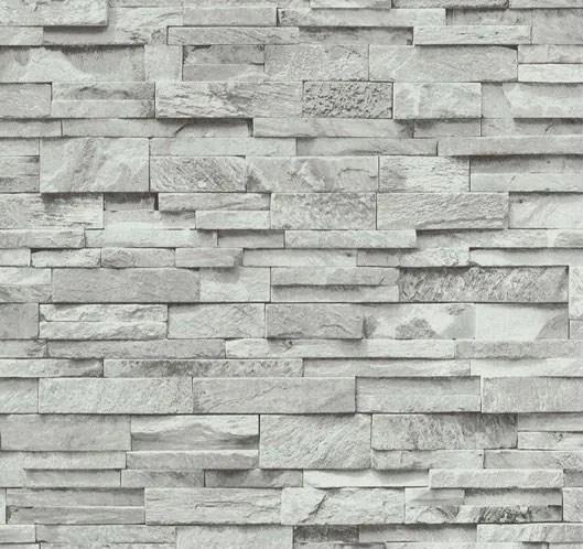 Vliesové tapety na zeď Origin - kámen pískovec šedý