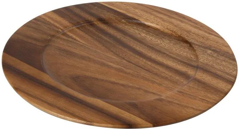 Dřevěné prkénko z akáciového dřeva T&G Woodware Tuscany, ⌀ 30 cm