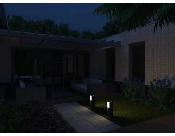 Philips - Venkovní lampa BRIDGE 1xE27/14W/230V IP44 40,2 cm