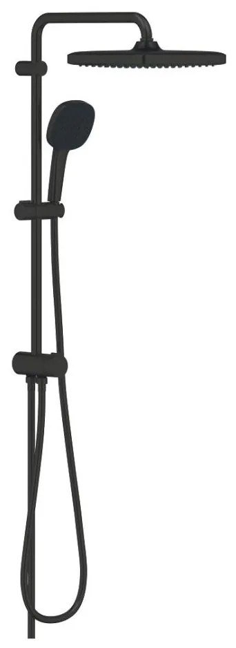 GROHE 266982431 - Sprchový systém VITALIO COMFORT 250 390 mm černá 266982431
