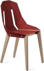 Židle Tabanda DIAGO, dubová podnož (RAL3000)
