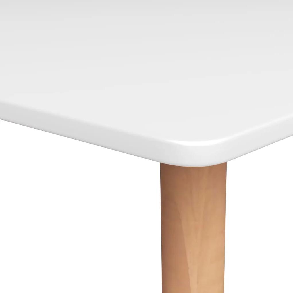 Barový stůl bílý 120 x 60 x 105 cm - Default Title