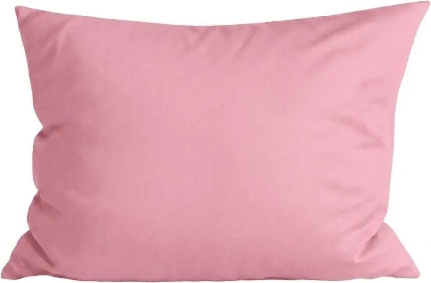 Povlak na polštář z mikrovlákna MICROVELLE 70x90 cm, růžový