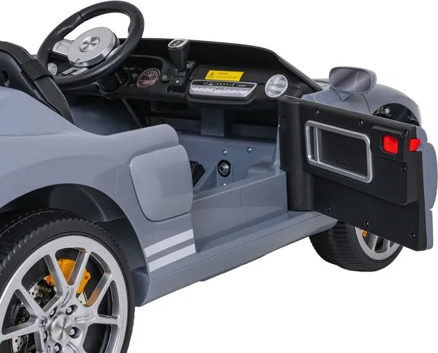 Elektrické autíčko Ford GT šedé
