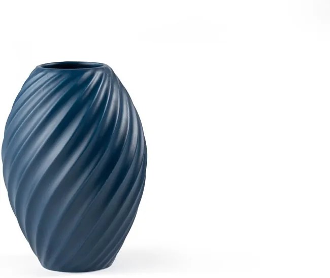 Váza RIVER Matt Blue 16 cm | Modrá