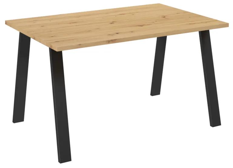 Jídelní stůl KLEO, 138x75x90, dub artisan
