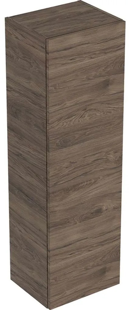 Geberit Smyle Square - Skříňka vysoká 118x36 cm, ořech 500.361.JR.1