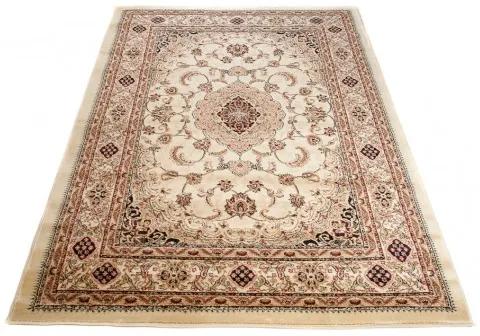Kusový koberec YESEMEK 6956D krémový Rozměr: 150x295 cm