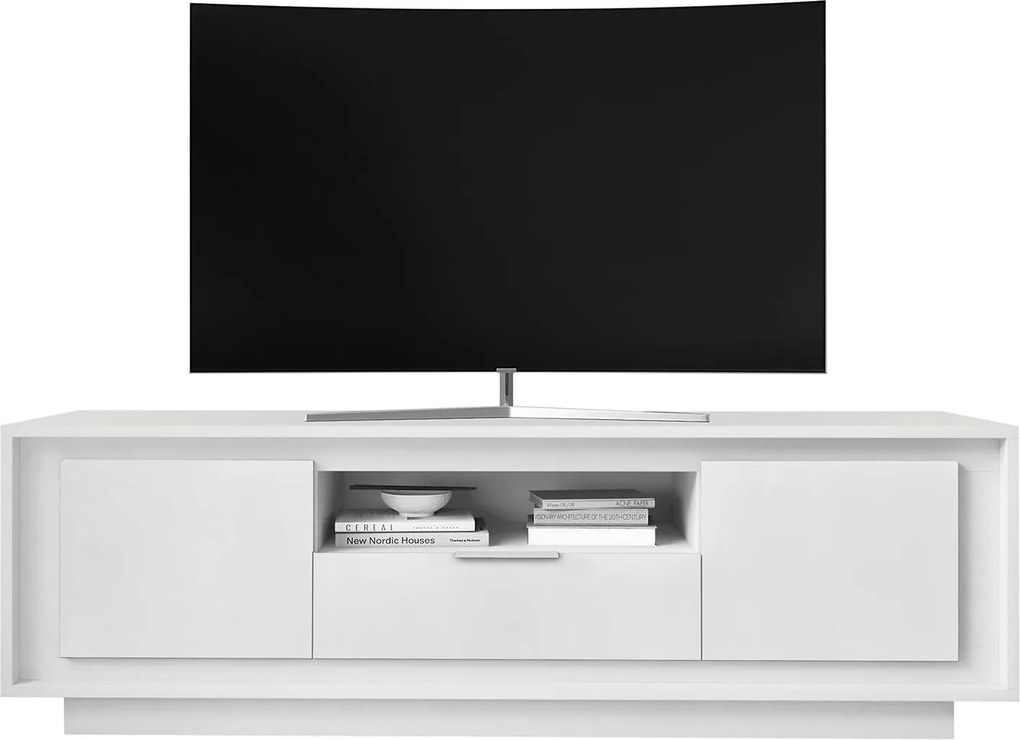 XXXLutz KOMODA POD TELEVIZI, bílá, 180/58/50 cm Carryhome - Online Only obývací stěny - 000196037601