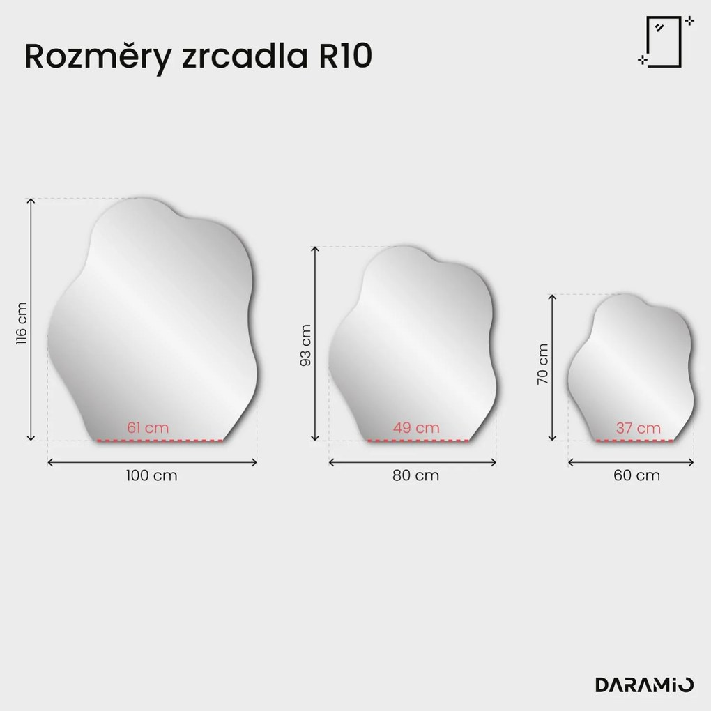 Zrcadlo Pure R10