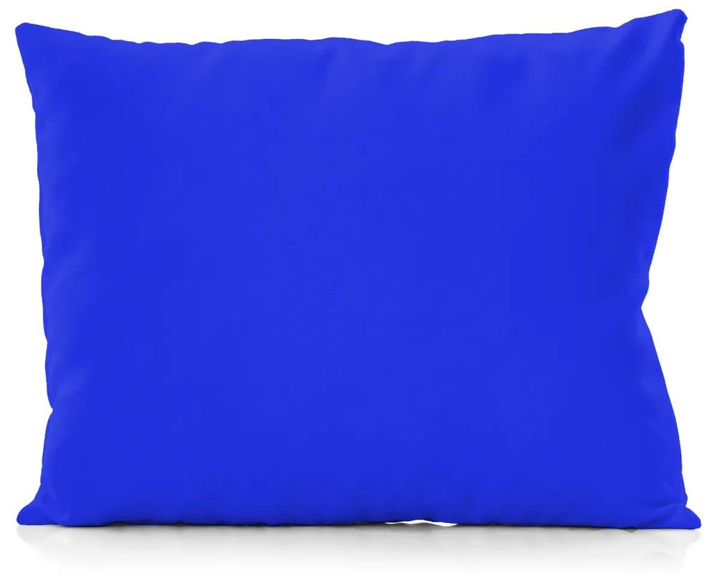 Bavlněný povlak na polštář tmavě modrý Rozměr: 45x60