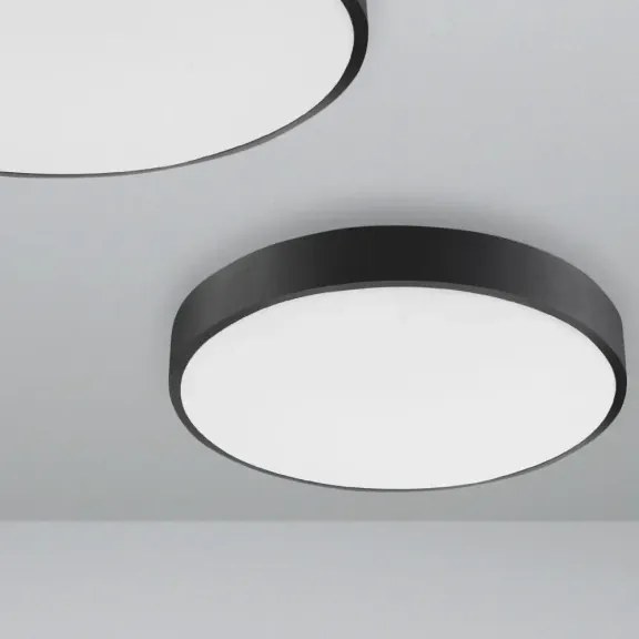 LED stropní svítidlo Hadon 40 černé