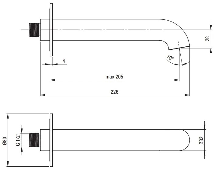 Deante Silia, 4-otvorová vanová baterie pod omítku se sprchovou soupravou, grafitová, DEA-BQS_D18P