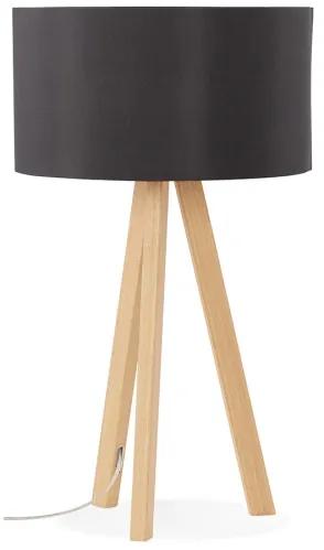 Trivet Mini stolní lampa černá-natur