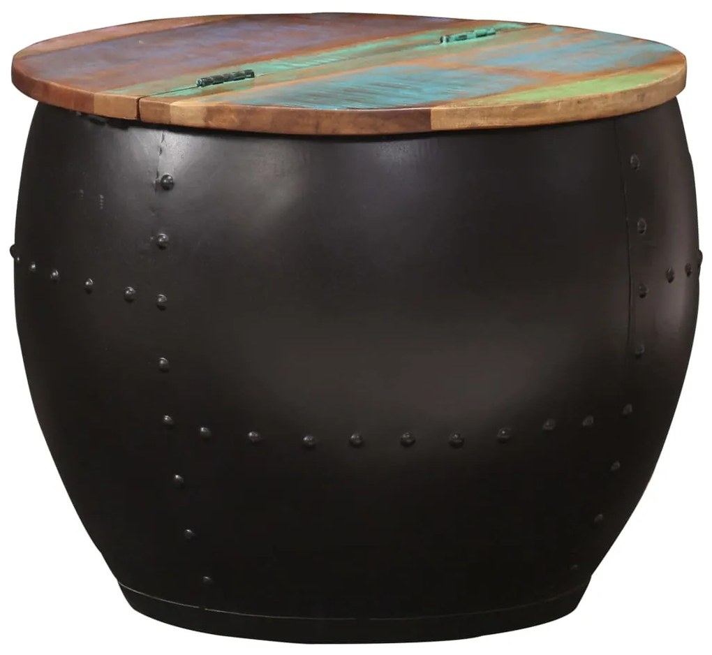 vidaXL Konferenční stolek 53 x 43 cm masivní recyklované dřevo