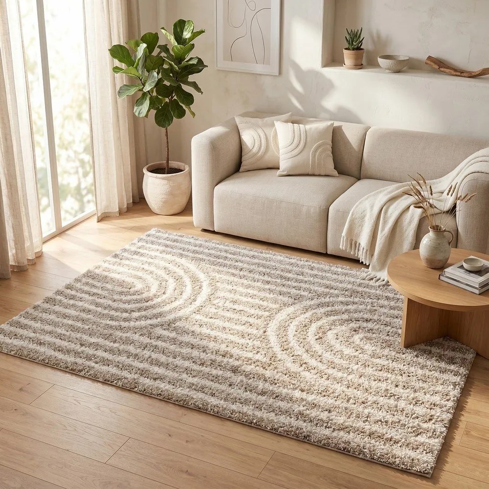 Béžový koberec 80x150 cm Axis – ESTE